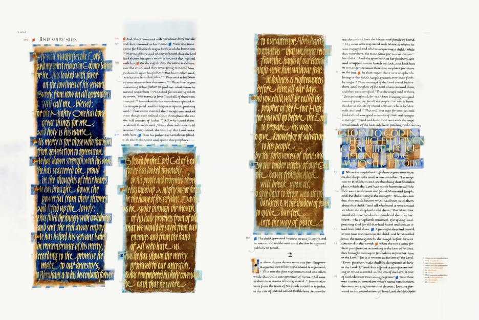 Ancient Methods, Modern Results: Scribes and Scripts - Saint John’s Bible